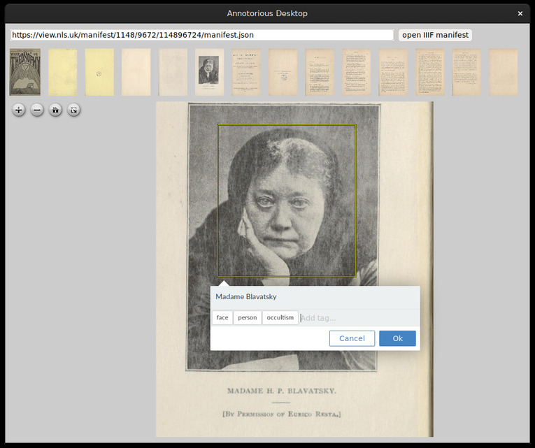 GitHub - atomotic/annotorious-desktop: A minimalistic desktop IIIF viewer (Openseadragon) with ...